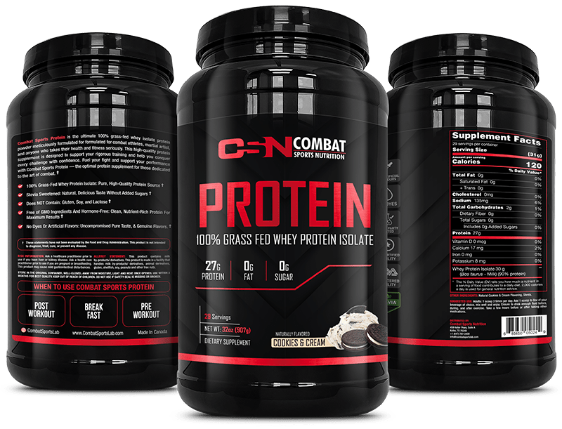 CSN Grass Fed Whey Protein Isolate – Combat Sports Lab